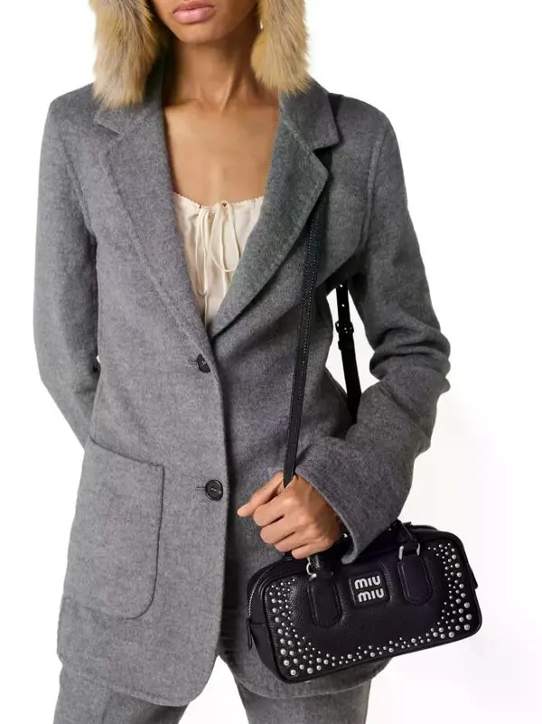 Miu Miu Arcadie Studded Leather Bag