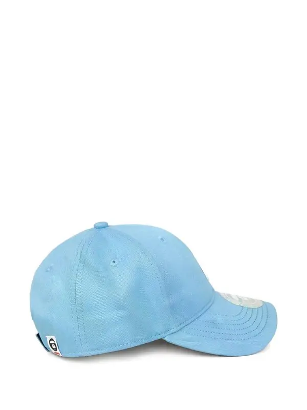 AAPE BY *A BATHING APE Baseball Cap With Moonface Patch - Blue
