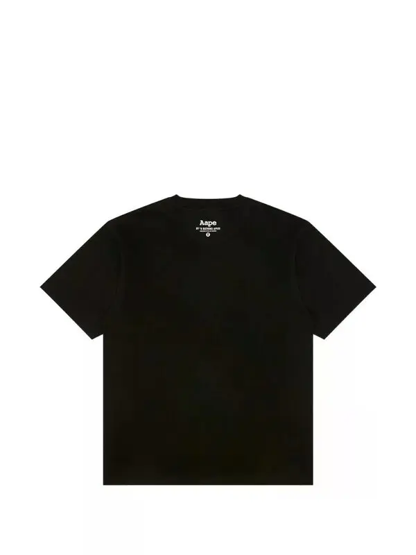 AAPE BY *A BATHING APE Moonface Logo-print T-shirt