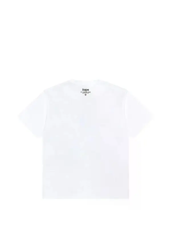 AAPE BY *A BATHING APE Moonface Logo-print T-shirt