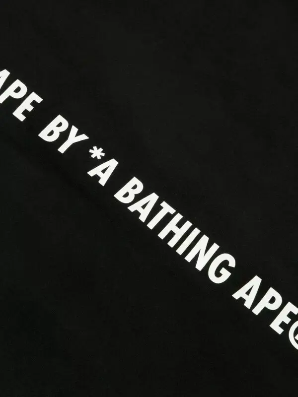 AAPE BY *A BATHING APE Moonface Debossed Zip-up Hoodie