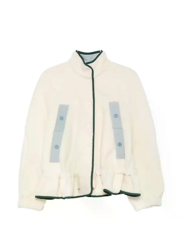 Stine Goya Ruffled-hem Fleece Jacket