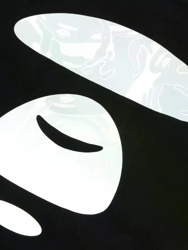 AAPE BY *A BATHING APE Moonface Logo-print T-shirt