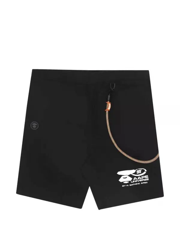 AAPE BY *A BATHING APE Moonface Detachable String Shorts