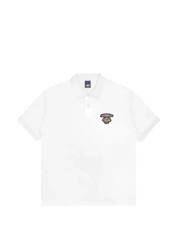 AAPE BY *A BATHING APE Moonface Logo-print Polo Shirt