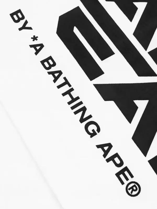 AAPE BY *A BATHING APE Moonface Logo-print Polo Shirt