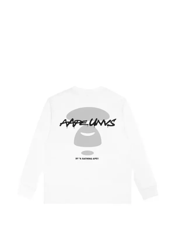 AAPE BY *A BATHING APE Moonface Graphic Long-sleeve T-shirt