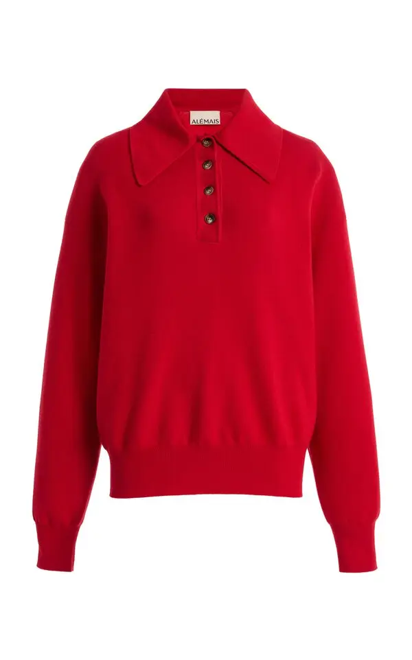 ALEMAIS Rocky Wool Polo