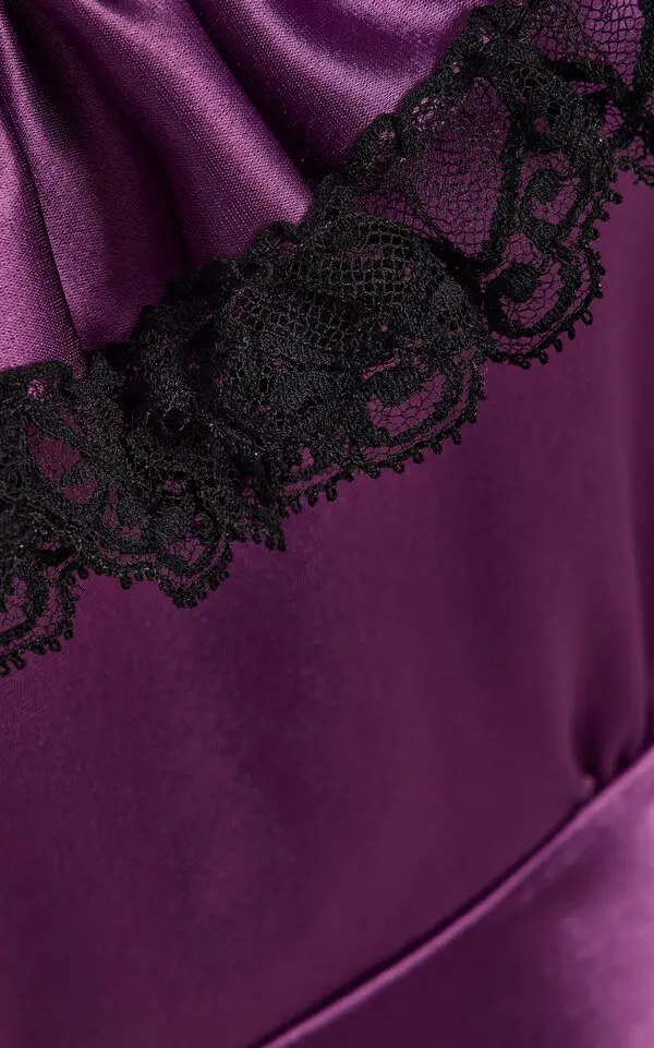RODARTE Bias Ruffled Silk Maxi Dress