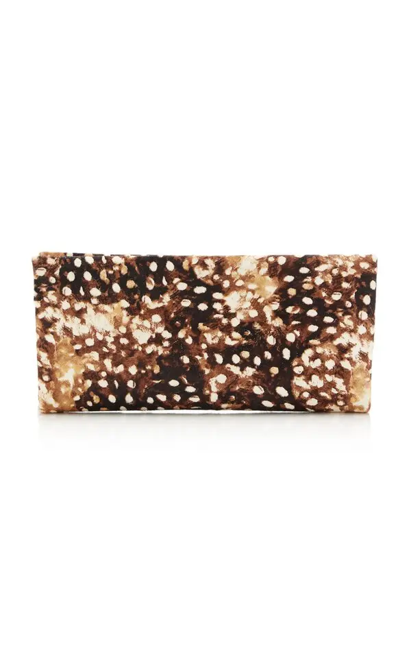 Staud Muse Leather Clutch