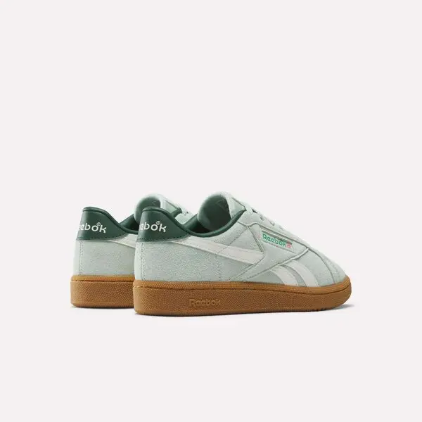 REEBOK Club C Grounds Shoes - Green/white/gum