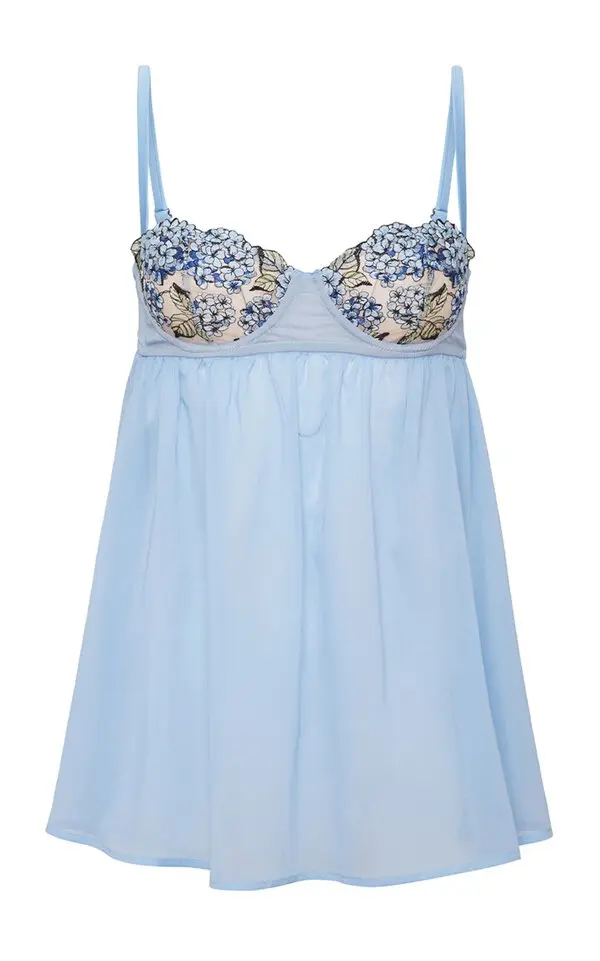 FLEUR DU MAL Hydrangea Cupped Babydoll