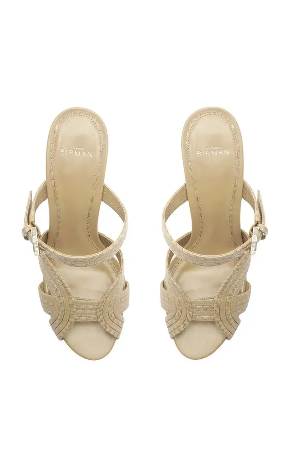 ALEXANDRE BIRMAN Naika Leather Mules