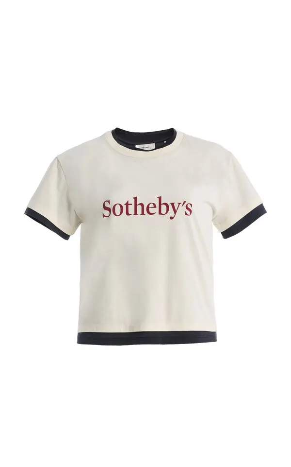 FRAME X Sotheby's Layered Cotton Tee