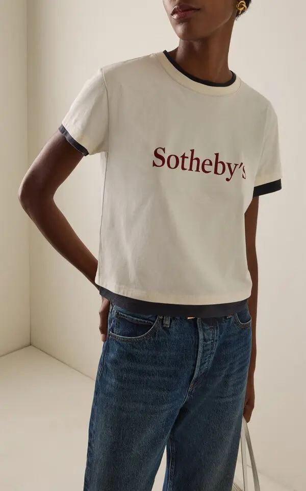 FRAME X Sotheby's Layered Cotton Tee