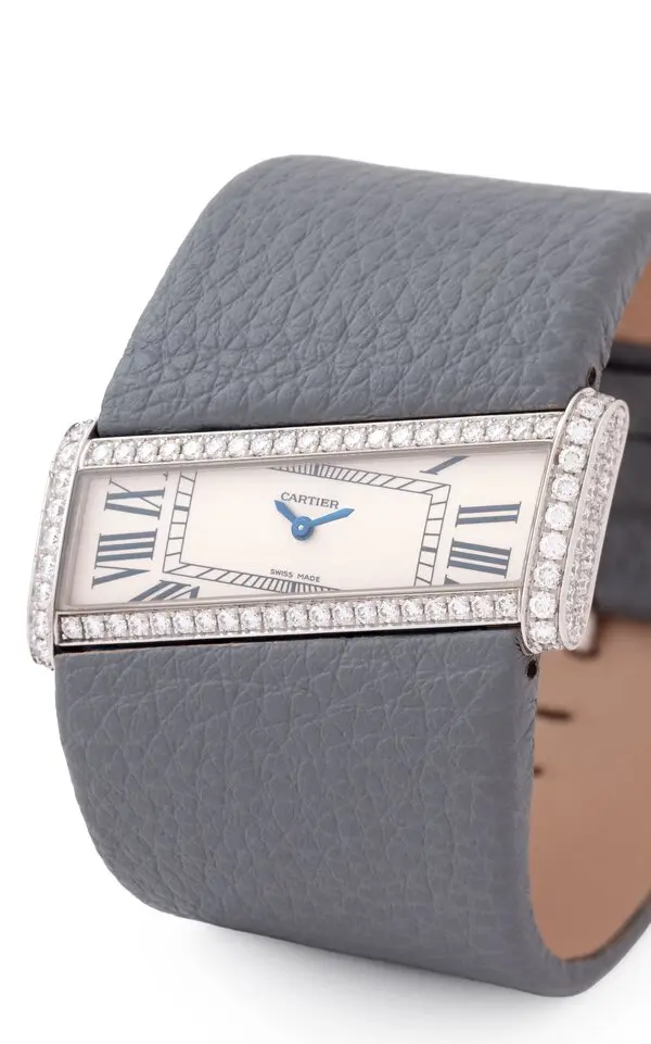 STEPHANIE WINDSOR Cartier Divan Asymmetrical Vintage Watch