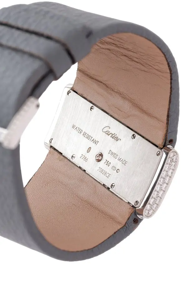 STEPHANIE WINDSOR Cartier Divan Asymmetrical Vintage Watch