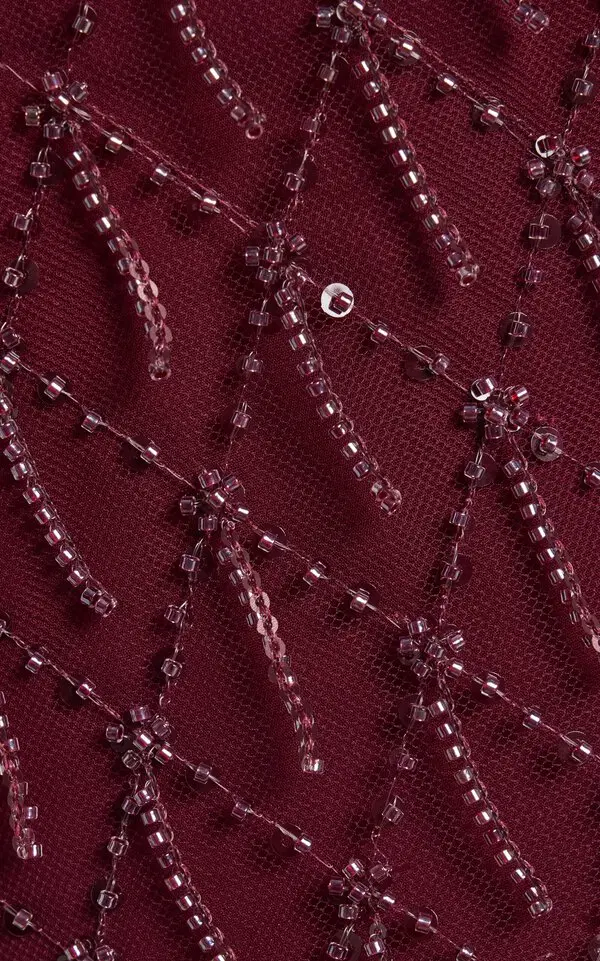 ROTATE BY BIRGER CHRISTENSEN Bubble Sequined Top