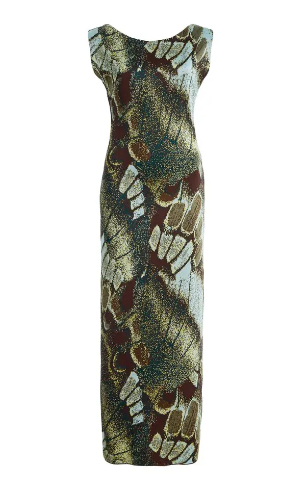 Staud Veronica Knit Maxi Dress