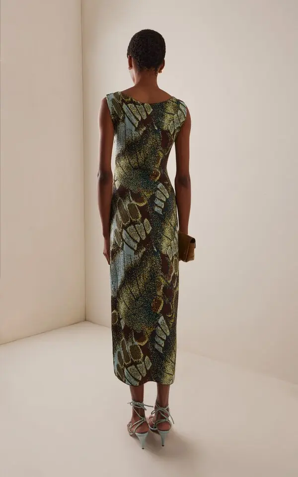 Staud Veronica Knit Maxi Dress