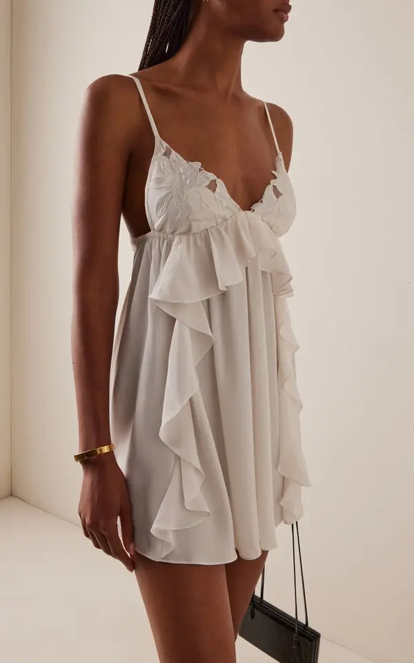 FLEUR DU MAL Lily Babydoll Dress