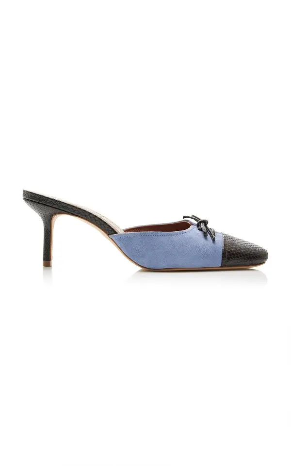 Staud Faye Leather Mules