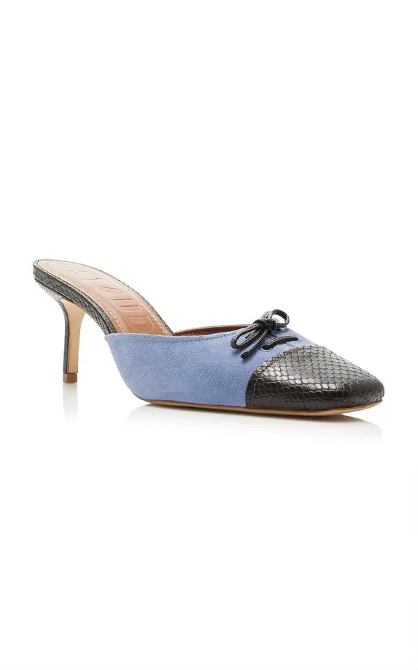 Staud Faye Leather Mules