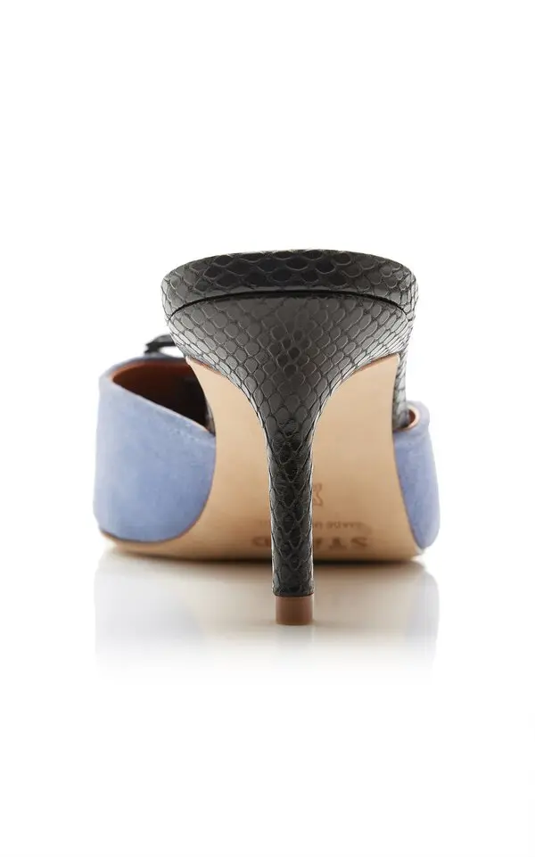 Staud Faye Leather Mules