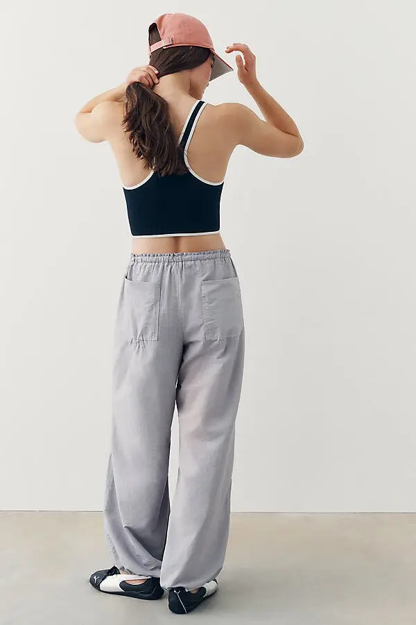 Daily Practice Gwen Slouchy Pants - Silver