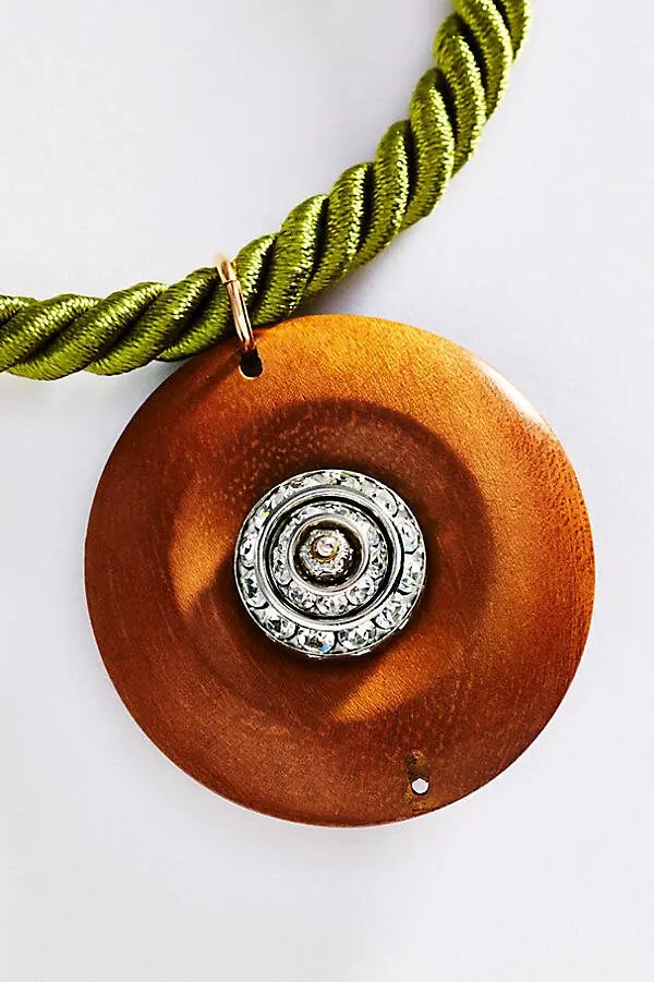 Timeless Pearly Corded Pendant Necklace