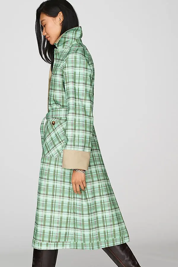 ALIGNE Barnaby 100% Cotton Reversible Trench Coat