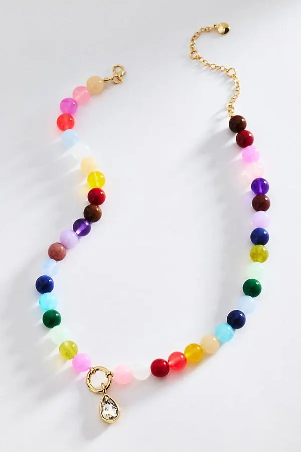 Baublebar Janette Beaded Pendant Necklace - Multi