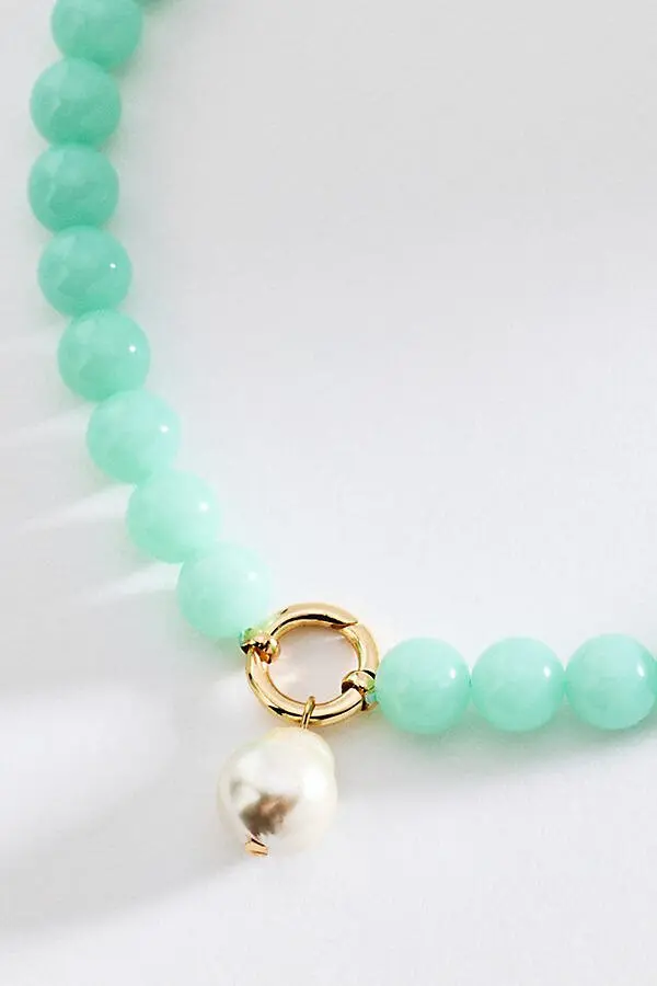 Baublebar Janette Beaded Pendant Necklace - Turquoise