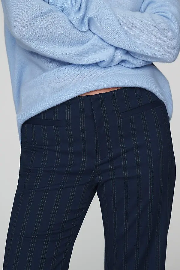 Anthropologie Slim Low-rise Trousers Pants