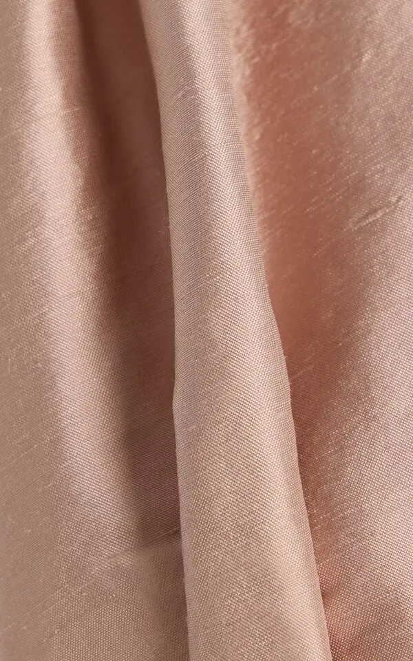 Staud Fabianne Silk Corset Top With Draped Sleeves