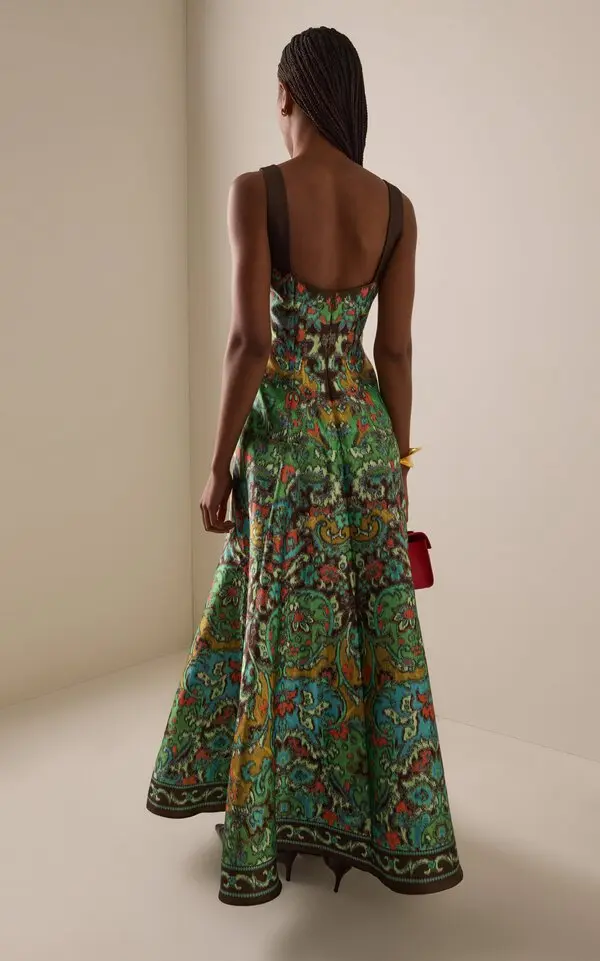ALEMAIS Charlotte Satin Gown
