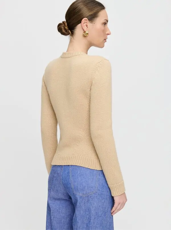 CALLAS MILANO Jeanne Cashmere Knit Sweater