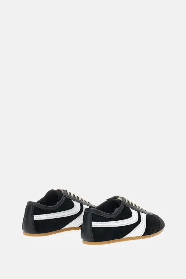 Dries Van Noten Suede Sneakers - Black