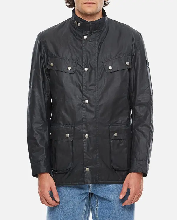 BARBOUR INTERNATIONAL Duke Wax Jacket - Blu