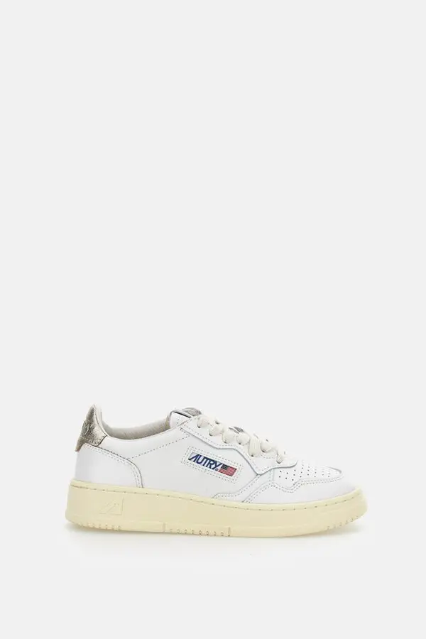 AUTRY Medalist Low Sneakers In Leather - White