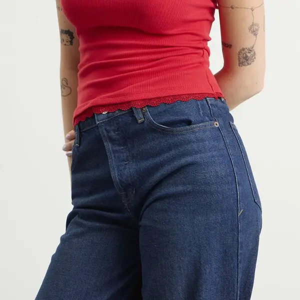 Good American Vintage Wide Jeans