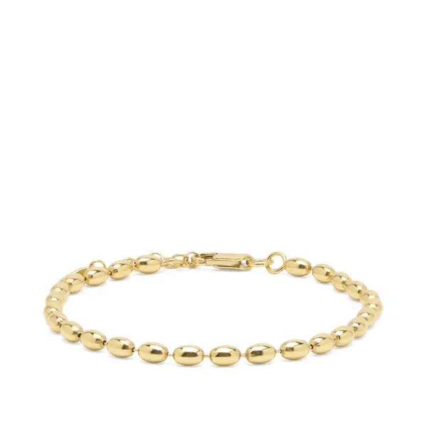 MISSOMA Molten Olive Link Chain Bracelet
