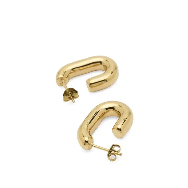 MISSOMA Chubby Oval Small Hoop Earrings