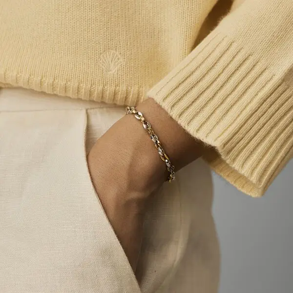 MISSOMA Mariner Link Bracelet In Mixed Metals