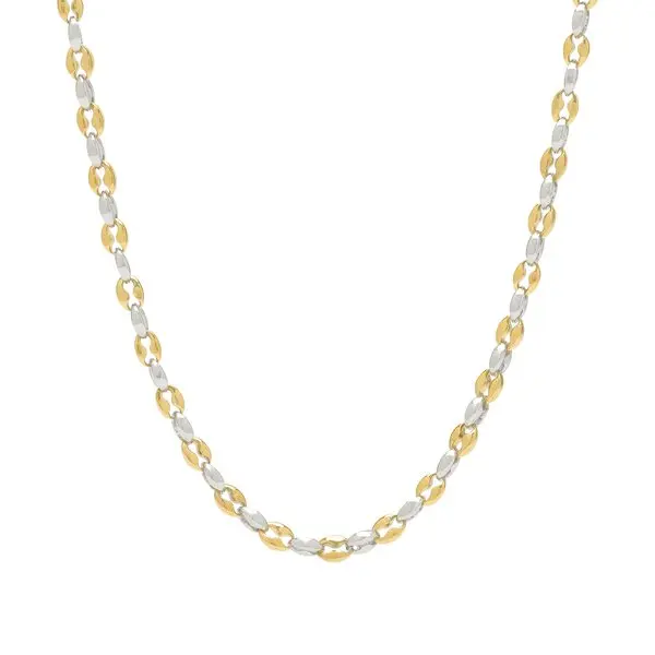 MISSOMA Mariner Link Chain Necklace In Gold And Platinum Plating - Gold/silver