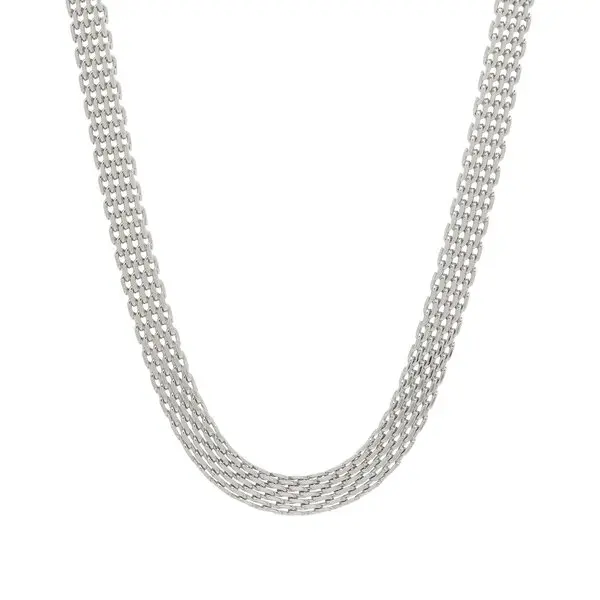 MISSOMA Heirloom Chain Choker Necklace - Silver