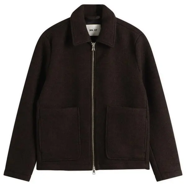 Nn07 Gael Brushed Wool Jacket