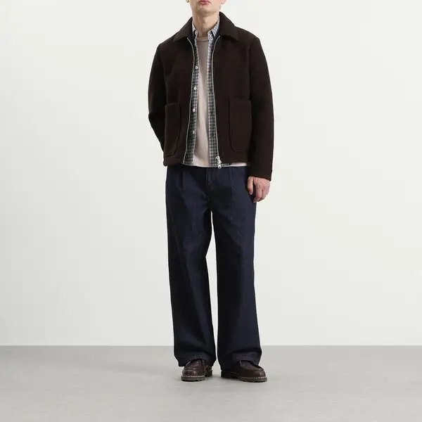 Nn07 Gael Brushed Wool Jacket