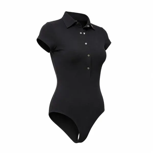 FOREPLAY GOLF Foreplay Golf Polo Bodysuit Short Sleeve