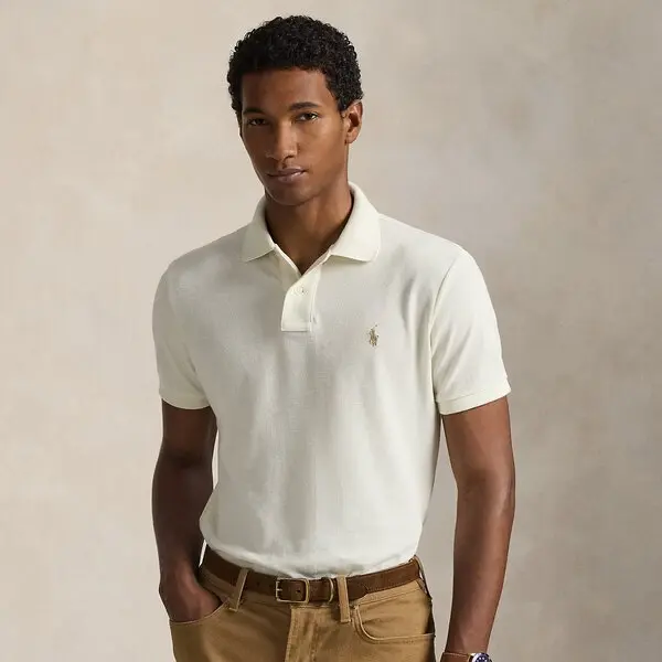 Ralph Lauren The Iconic Custom Slim Fit Mesh Polo